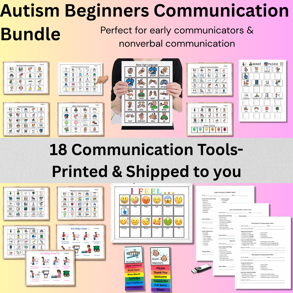 Autism Beginners Communication Bundle – Ava Has Autism