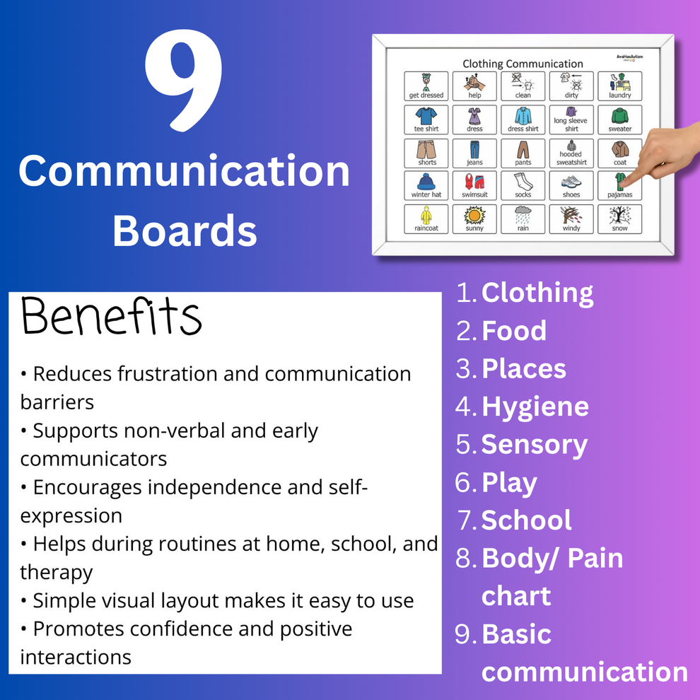 Autism Beginners Communication Bundle – Ava Has Autism